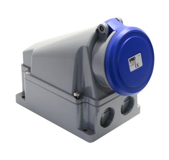 Surface Mount Socket Outlet For High And Low Voltage Applications